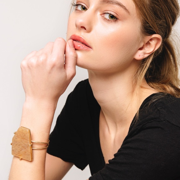 ETOI | Jewelry | Meraki Stone Cuff Bracelet | Poshmark